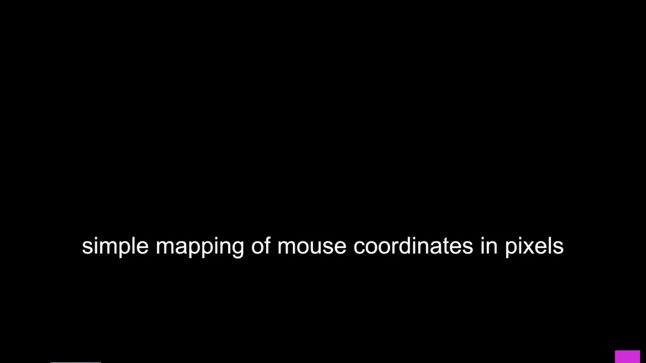 pixel projection example