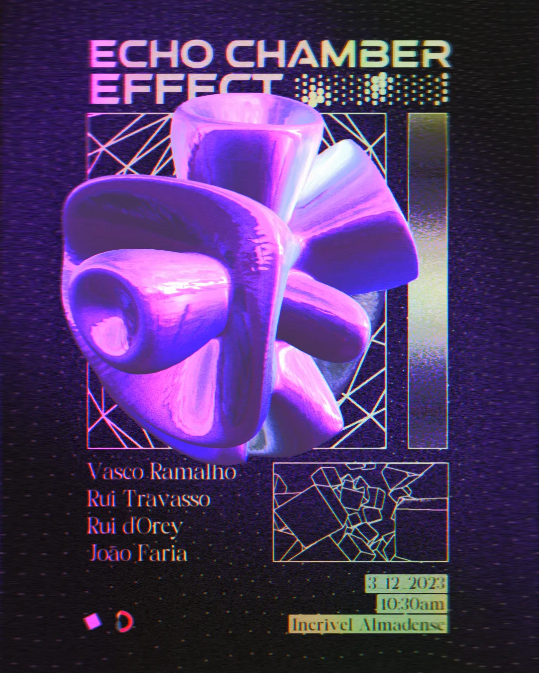 echo chamber effect - flyer