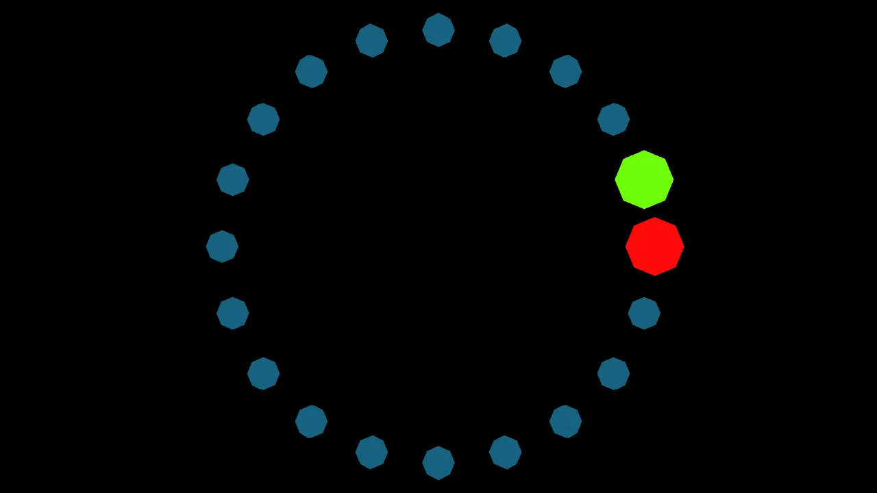 Point circle op
